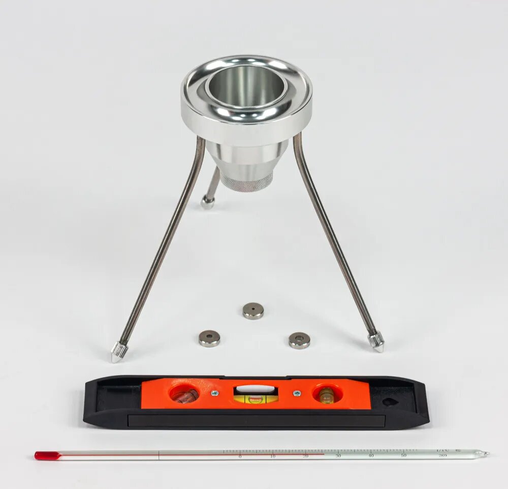 Вискозиметр ВЗ-246 на треноге (чаша из алюминия) для определения условной вязкости