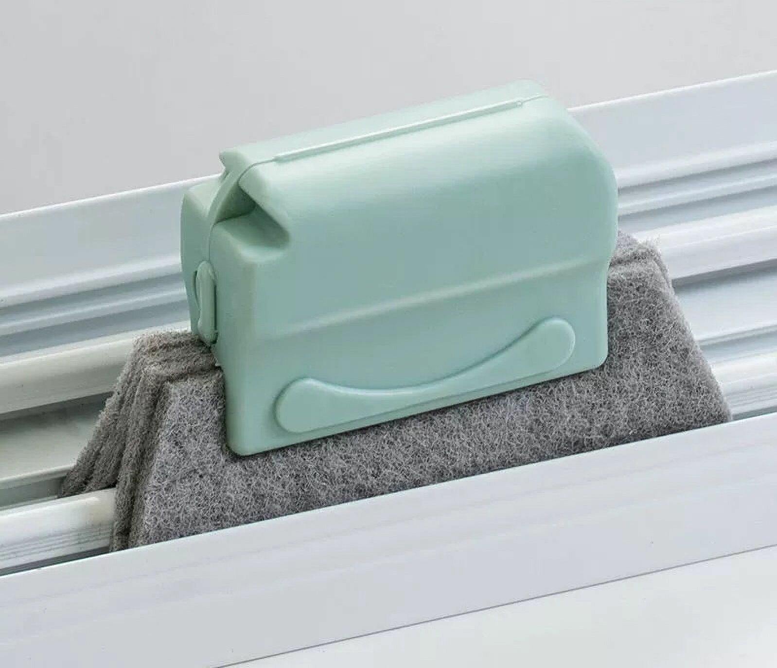 Хозяйственная щетка, губка для мытья окон, уборки дома кухни Зеленая