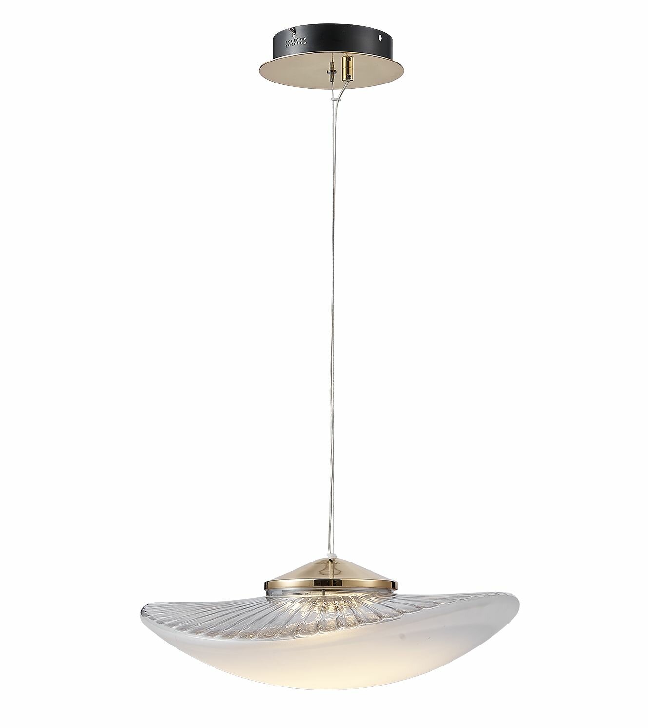 Подвесной светильник Медузе, Стекло, Металл