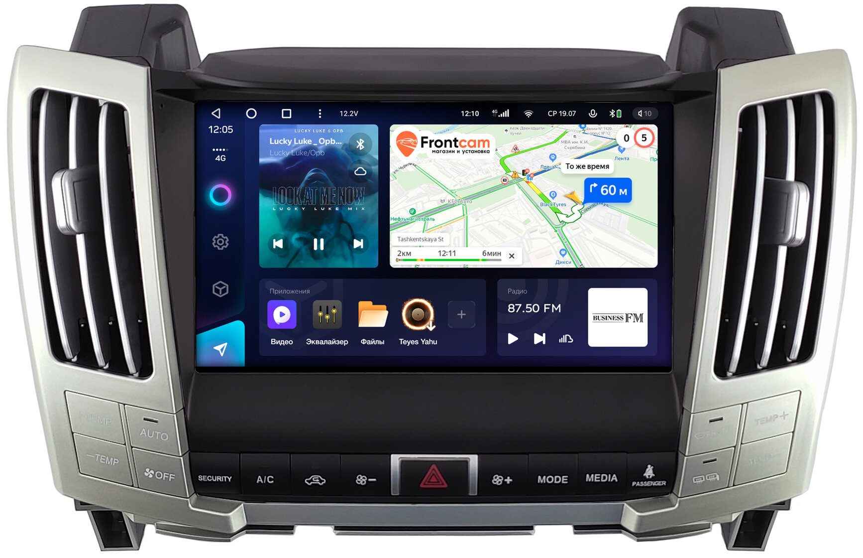 Штатная магнитола Lexus RX 300, RX 330, RX 350, RX 400h 2003-2009 Teyes CC3L 4/32 9" RM-9-1626 Android 10 (4G-SIM, DSP, IPS)