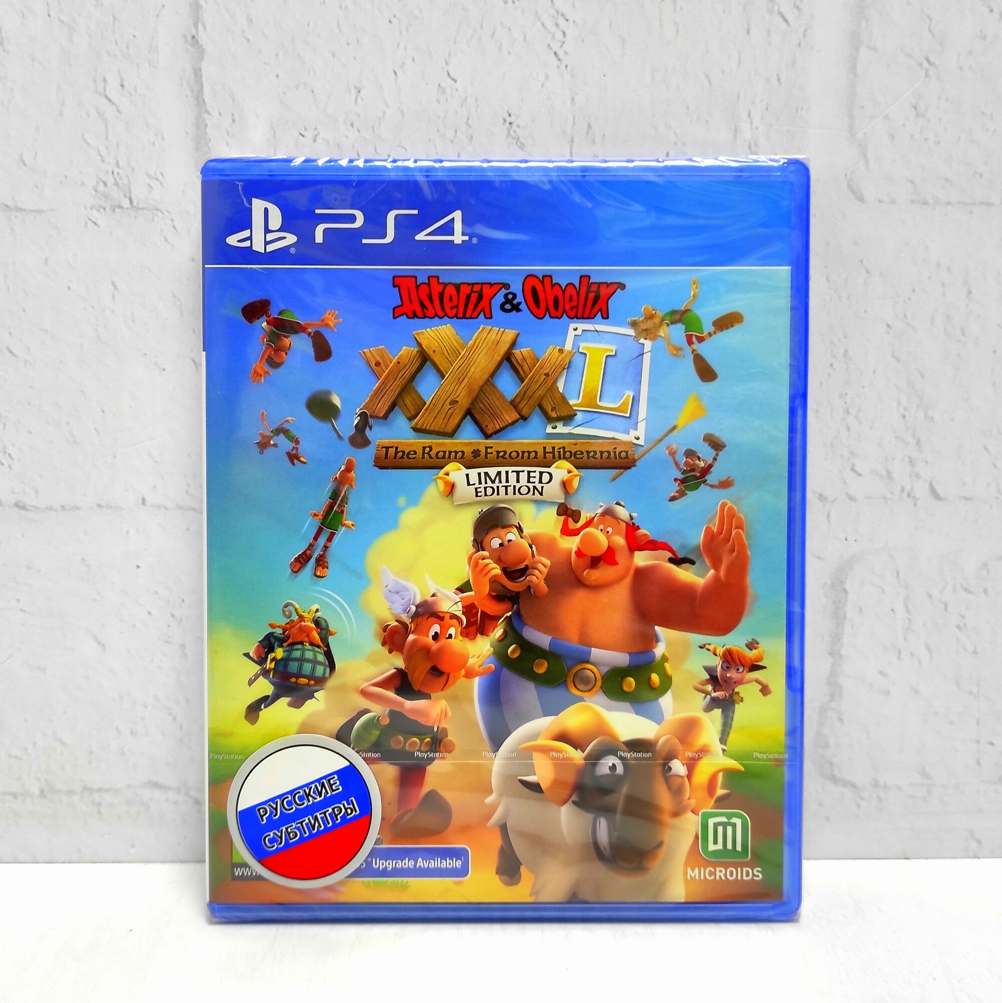 Asterix and Obelix XXXL The Ram From Hibernia Limited Edition Русские субтитры CUSA 34526 Видеоигра на диске PS4 / PS5