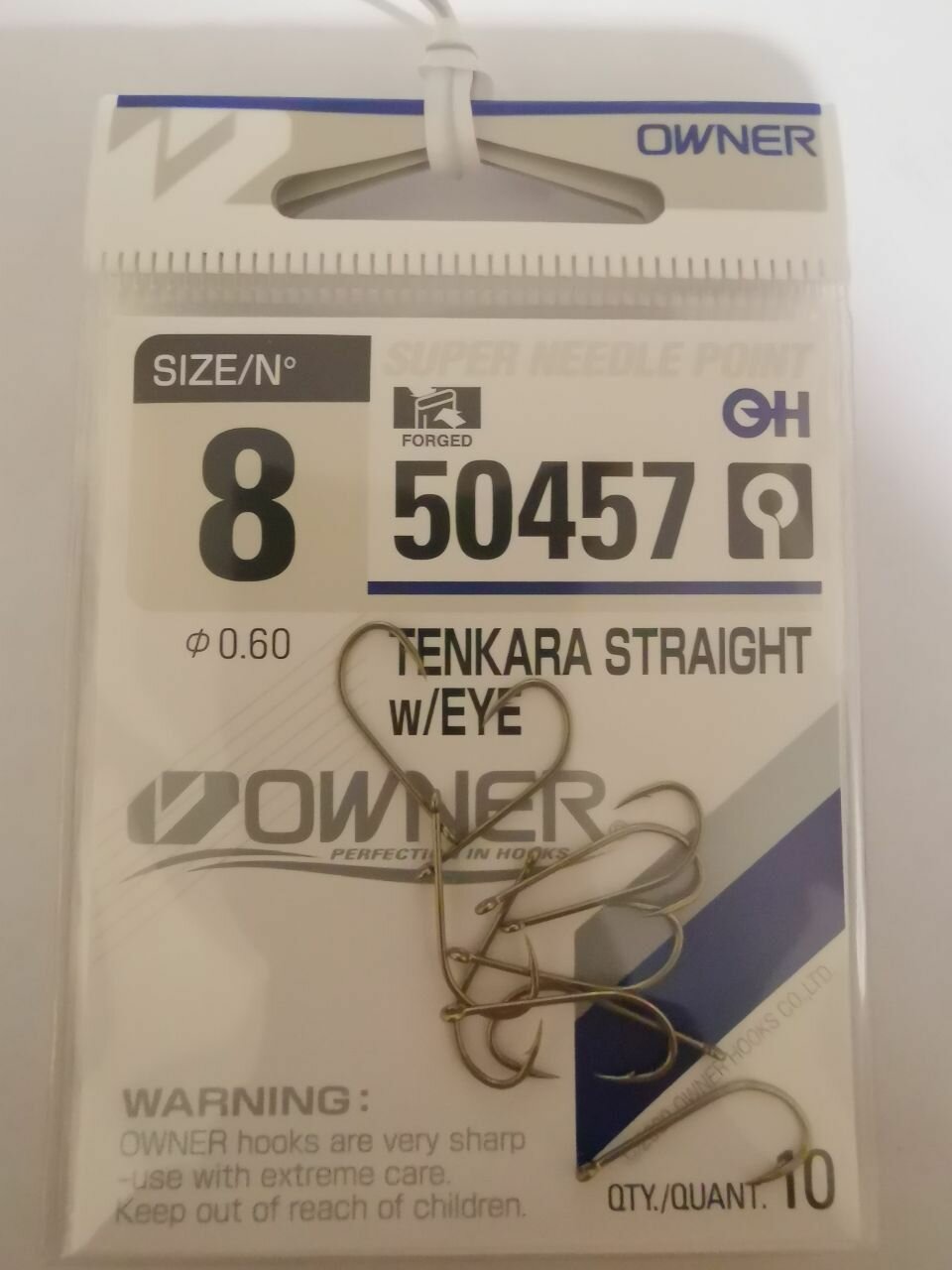 Крючок Owner 50457 №8 (10шт)