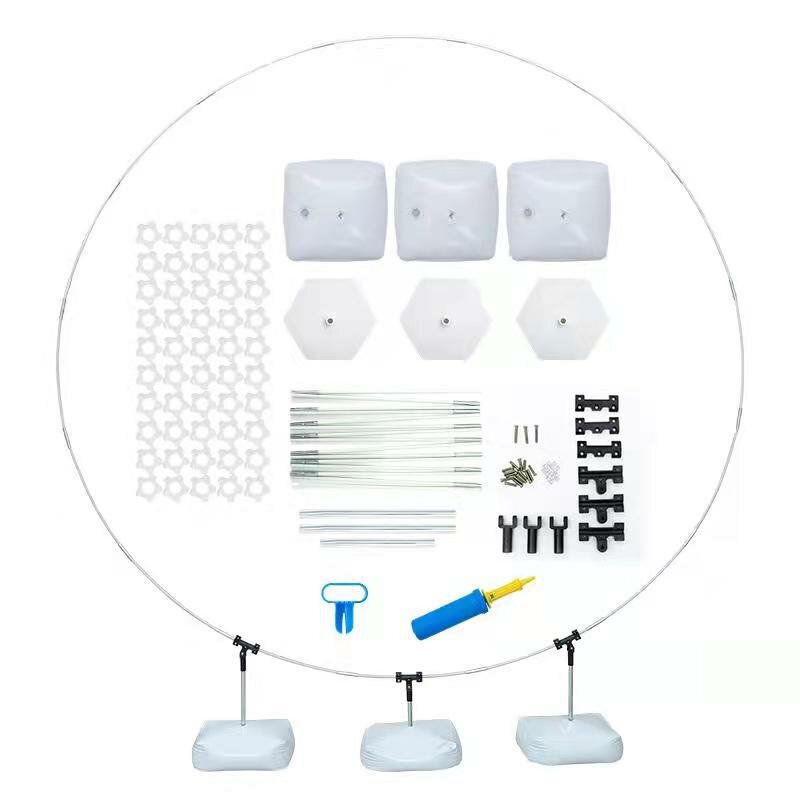 Арка из воздушных шаров "Круглое кольцо", диаметр 2,5м