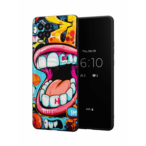 Силиконовый чехол Mcover на Realme 8 Pro (для Реалми 8 Про), с рисунком ...