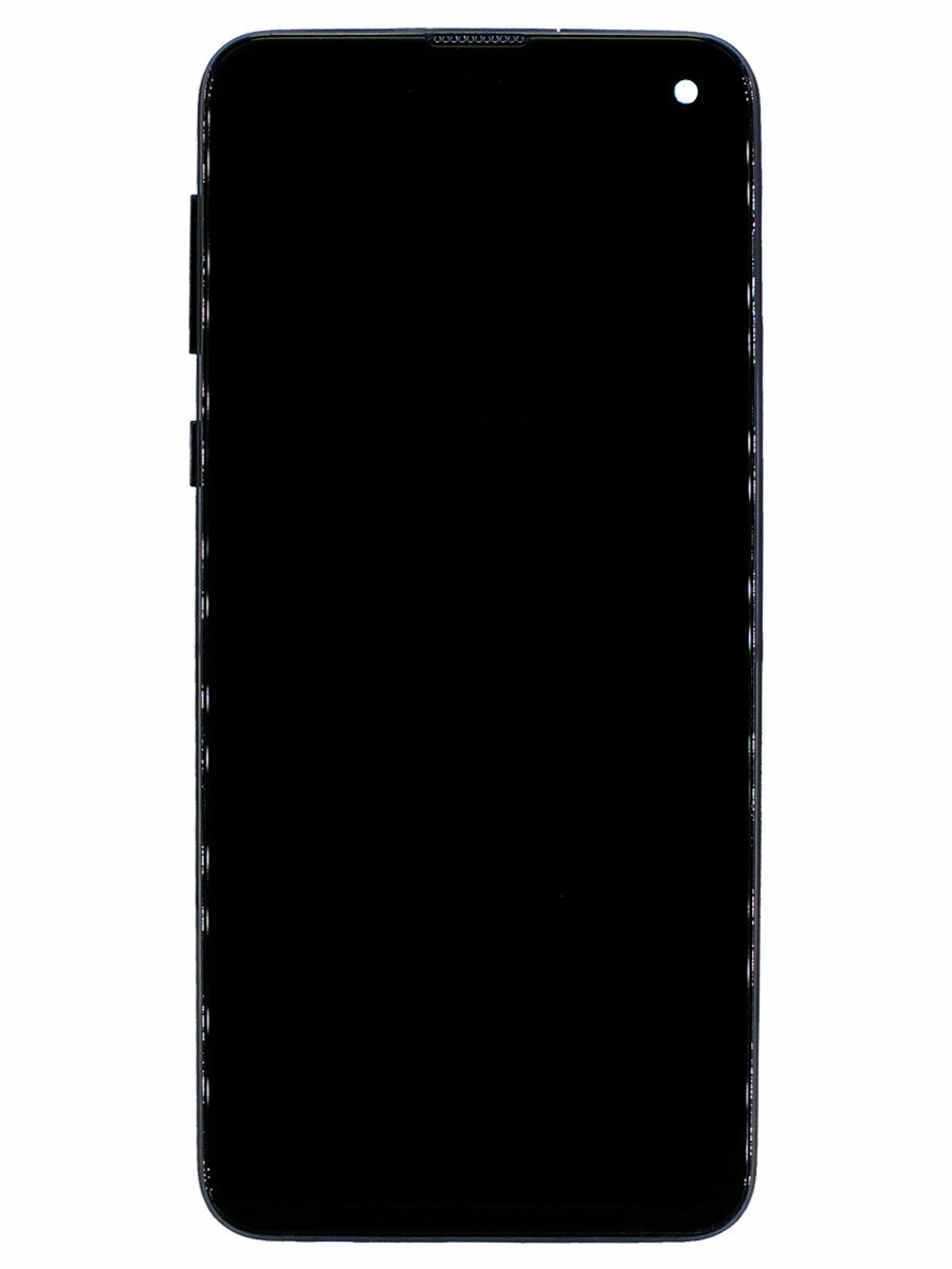 Дисплей для Samsung G970F Galaxy S10e модуль с рамкой и тачскрином (черный) - (In-Cell)