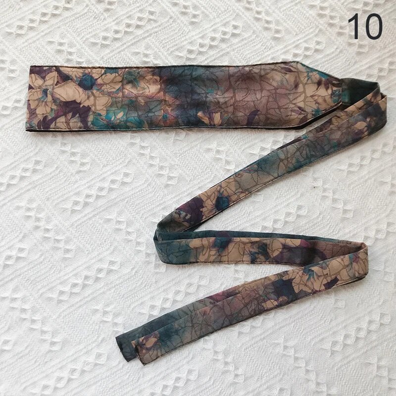 Женский атласный пояс Оби 10