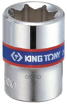 KING TONY Головка торцевая восьмигранная 1/4, 8 мм KING TONY арт. 231008M