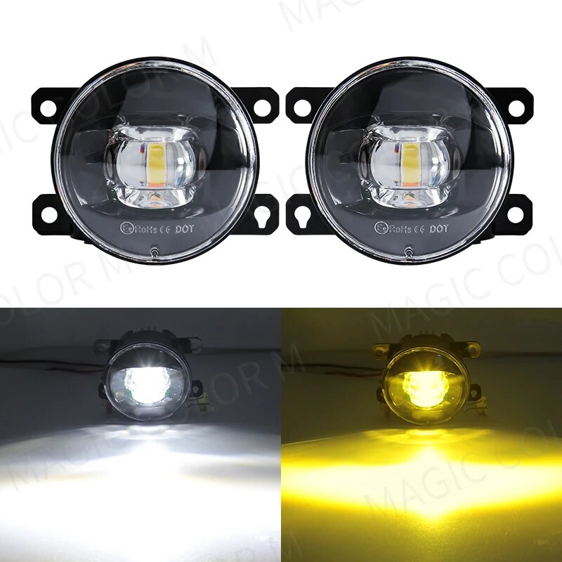 Светодиодная противотуманная фара для Citroen Ford Honda Suzuki Isuzu Mitsubishi White Yellow