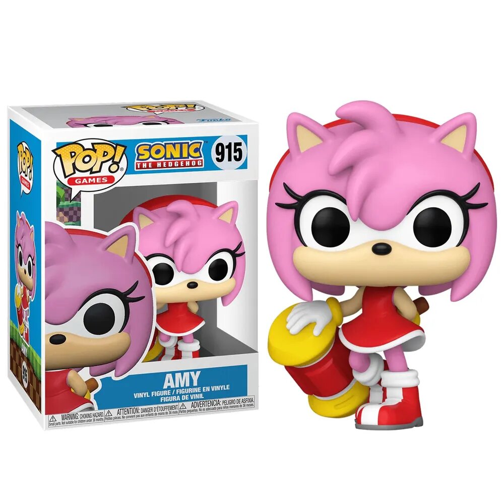 Фигурка Funko POP! Ежиха Эми Роуз c молотом (Amy with Hammer) #915