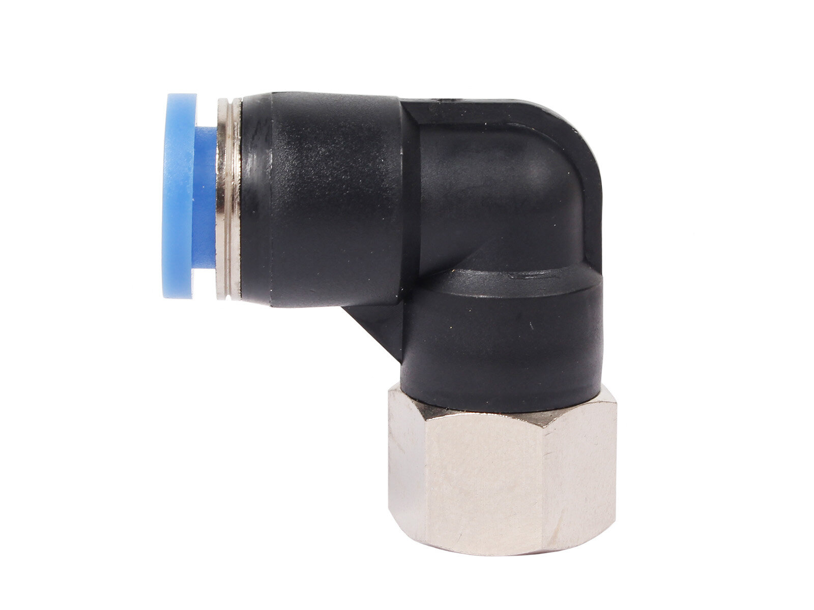 Пневмофитинг цанговый L-образный с внутренней резьбой PLF 8-01 (R1/8)