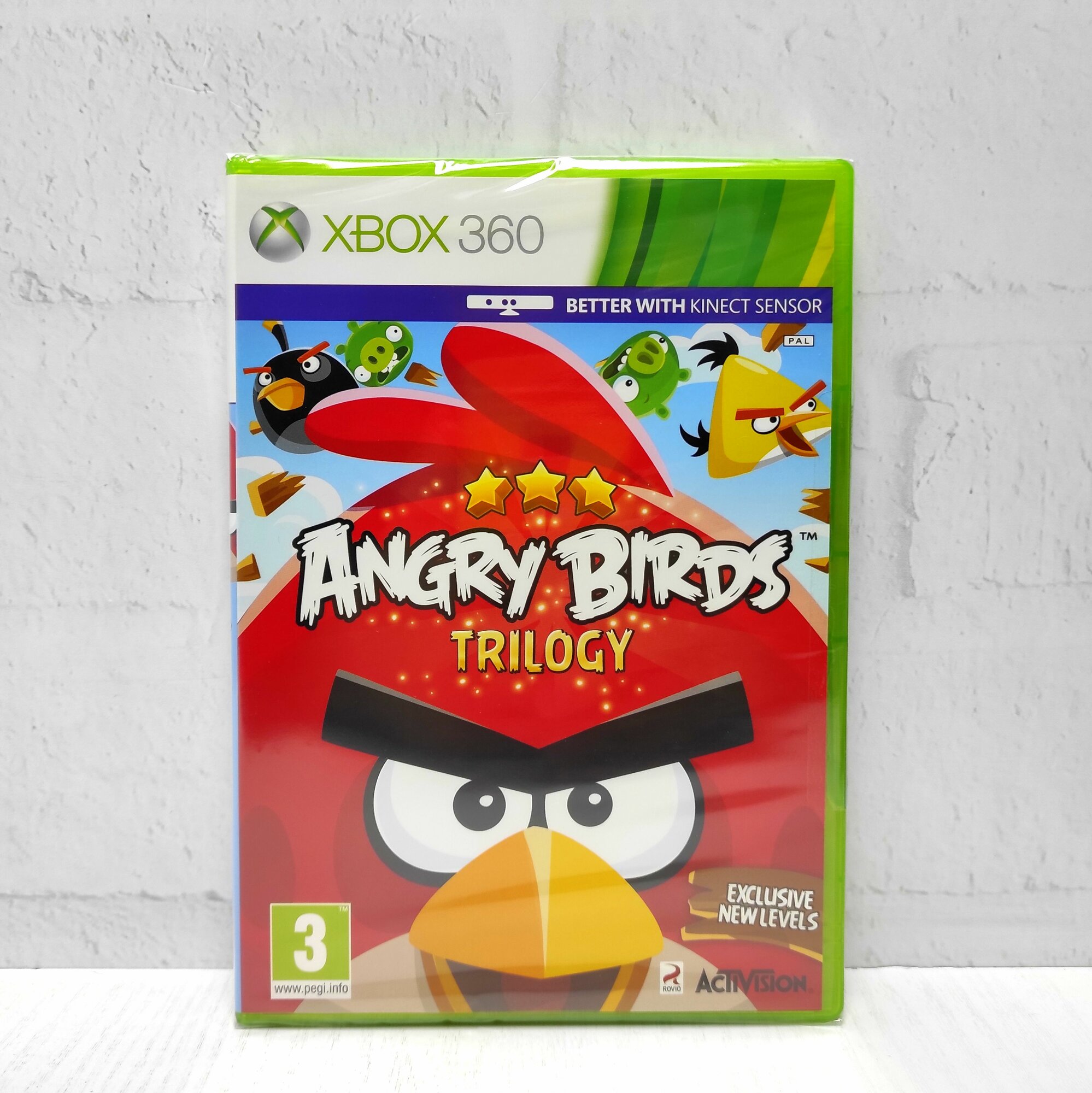Angry Birds Trilogy Английский язык Видеоигра на диске Xbox 360