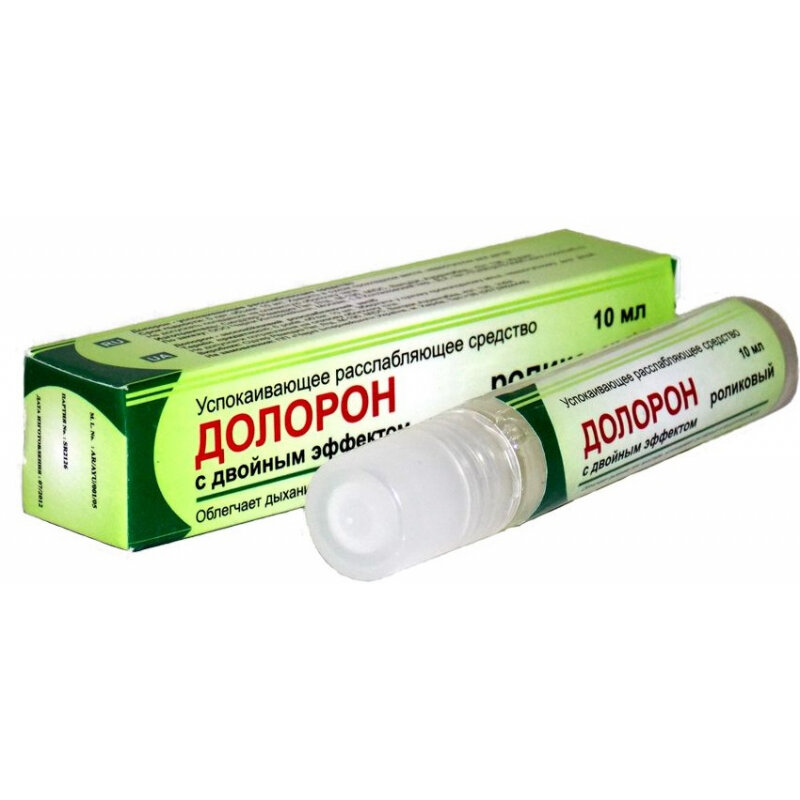 Долорон Бальзам роликовый аюрведический, успокаивающий, расслабляющий, 10 мл