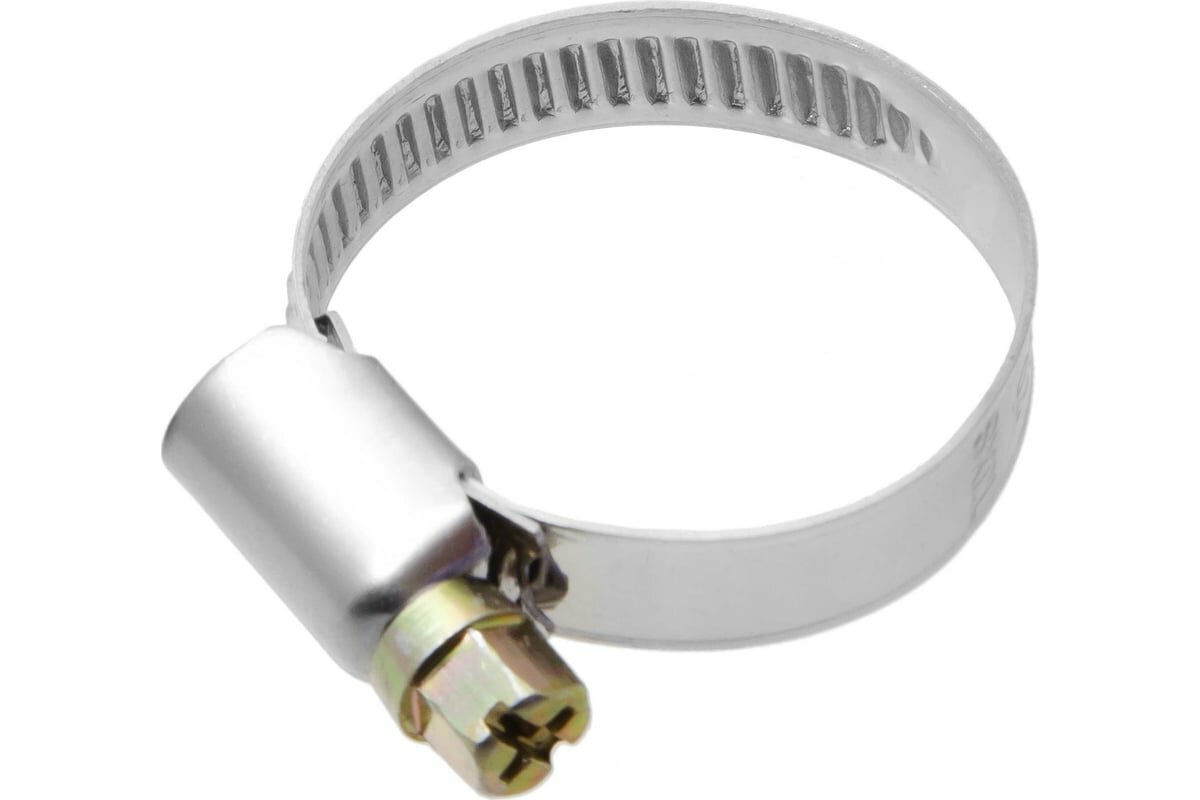 MasterProf обжимной хомут из нержавеющей стали 20-32 мм, 2 шт, ИС.140240 для трубопроводов