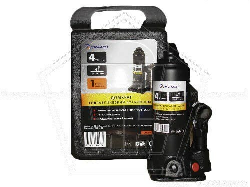 Домкрат гидравлический 4.0т (180-340 мм) в кейсе прамо (t90404s)