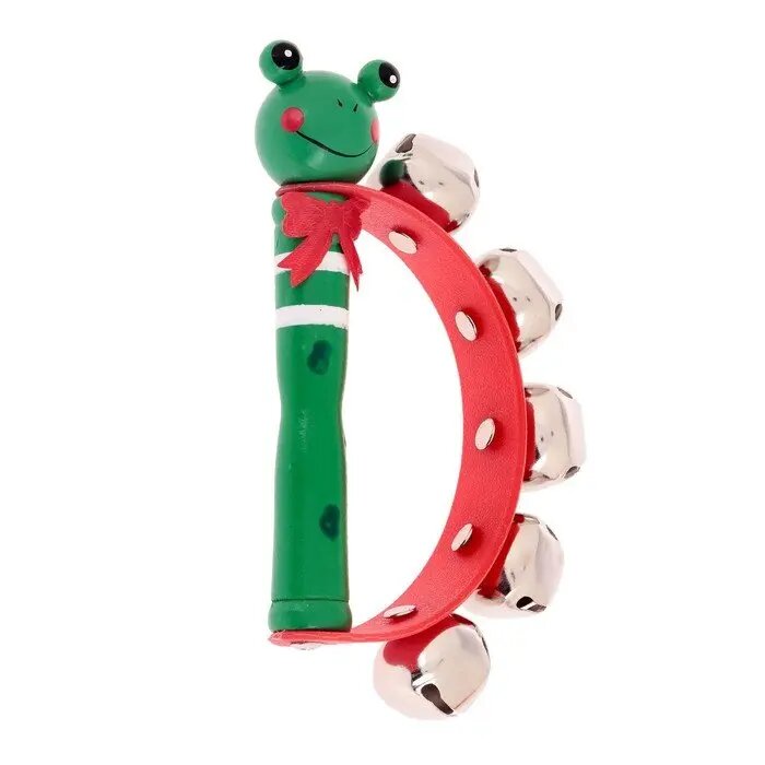 Бубен микс «Звери» с колокольчиками