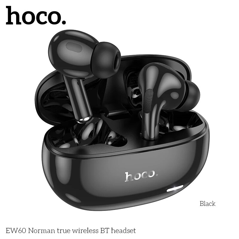 HOCO EW60 Black Bluetooth 5.3 беспроводные наушники