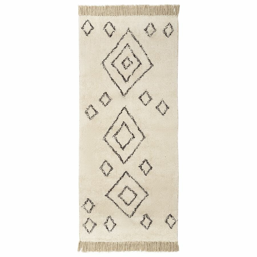 Ковер берберский из коллекции Ethnic, Tkano, 70x160 см, бежевый