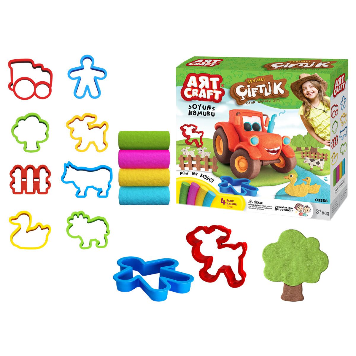 Тесто-пластилин AЯT CRAFT