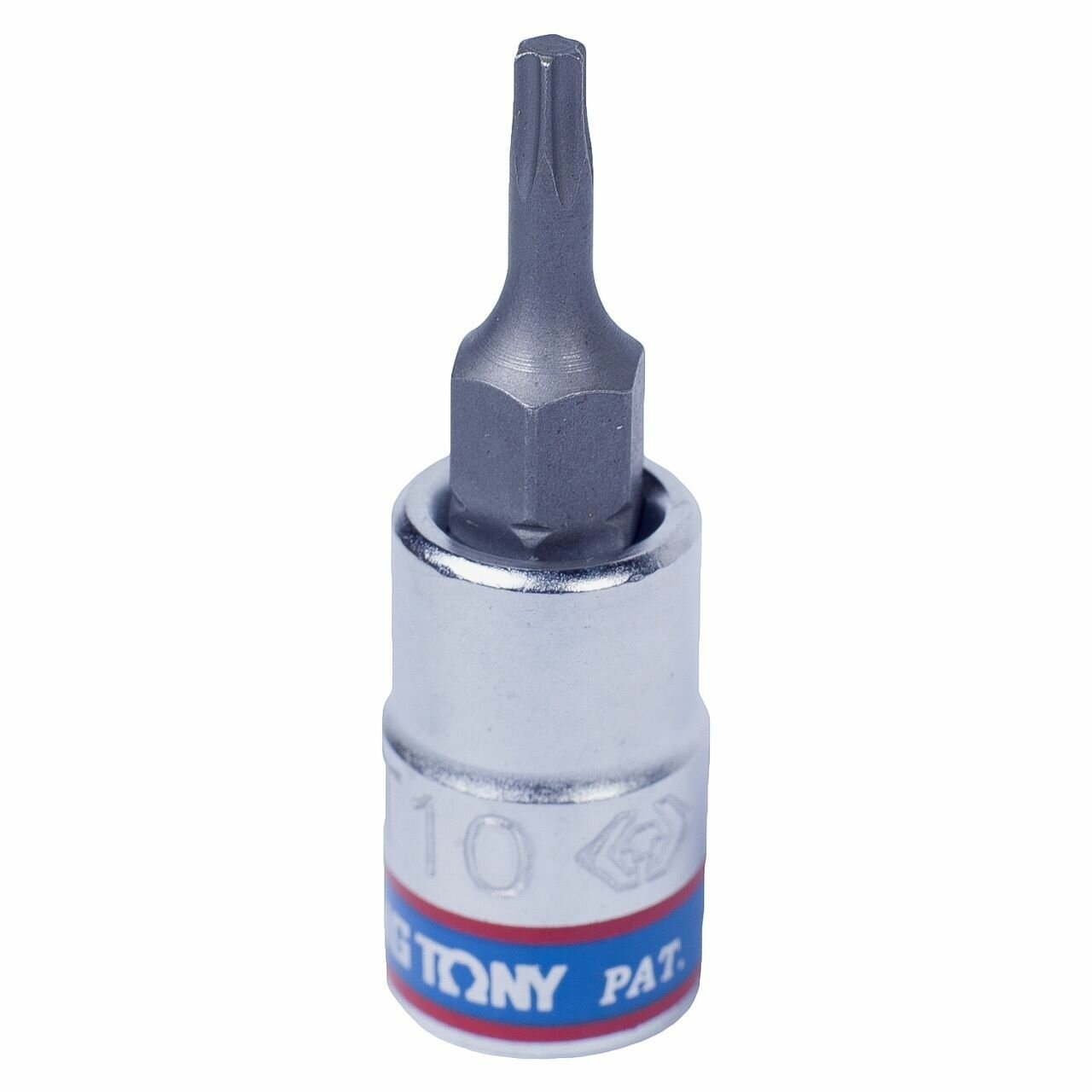 Насадка (бита) торцевая 1/4", Torx T10, L 37 мм KING TONY