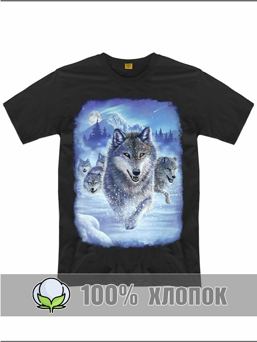 Футболка Волк