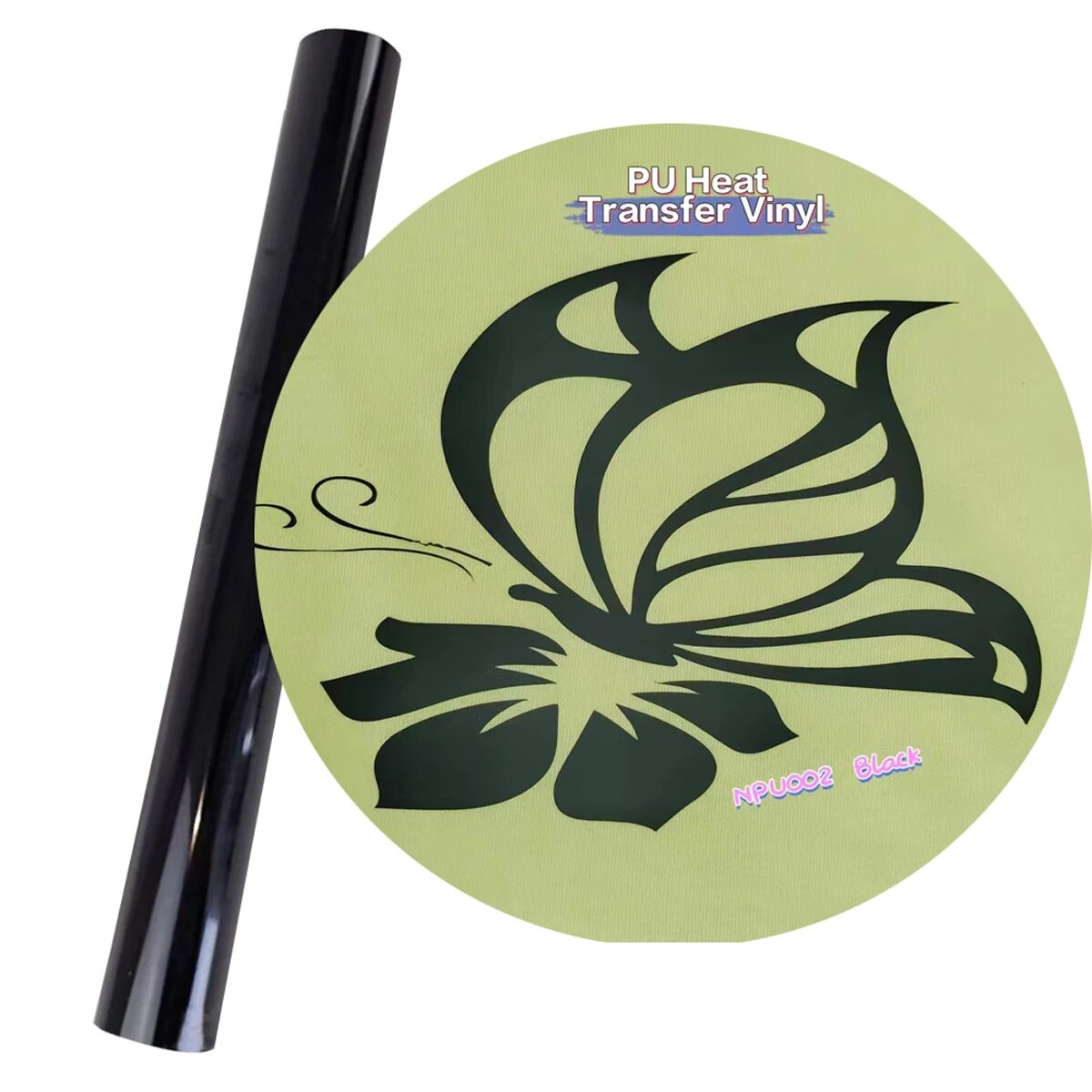 Термотрансферный винил ПВХ 30.5CMX20CM, Black