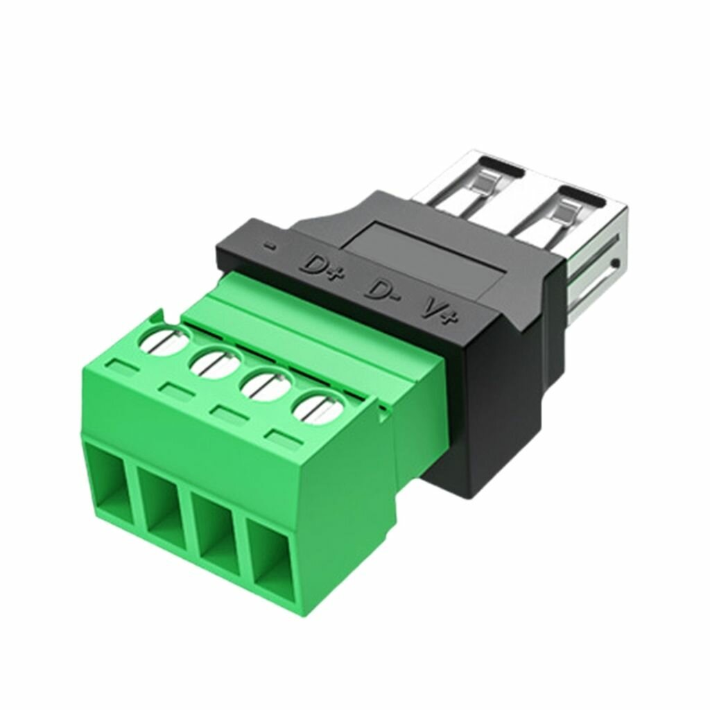 Разъем USB 2.0 папа и мама 4-контактный разъем для проектов сделай сам , поддержка передачи данных о зарядке