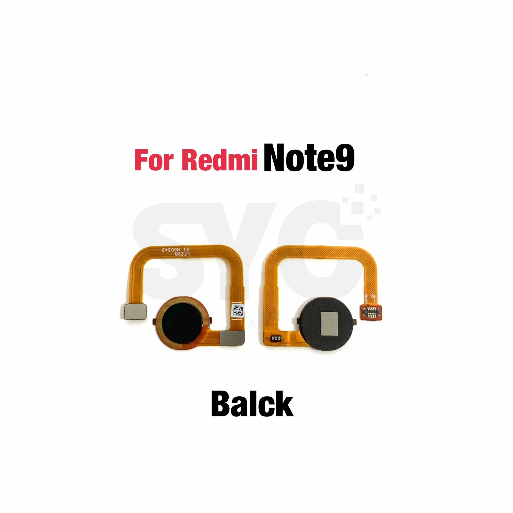 Оригинальный сканер отпечатков пальцев для Xiaomi Redmi Note 9 Pro Note 9S, кнопка Redmi Note 9 BK