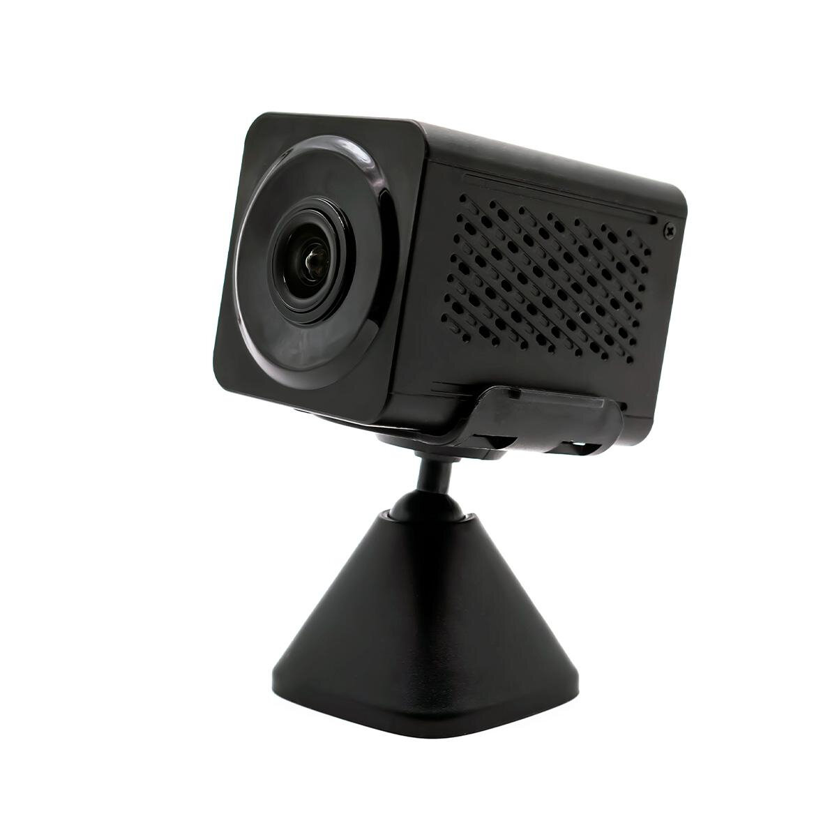 Маленькая беспроводная Wi-Fi автономная 3MP UltraHD IP камера JMC-VC-78 (FHD) с определением тела человека и записью на SD до 128.