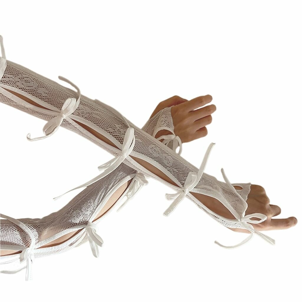 Кружевные нарукавники для женщин и девушек