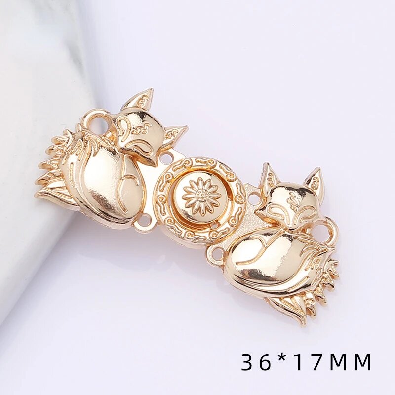 Китайские кнопки-узлы ZheHui, набор из 4 штук 2set, 24