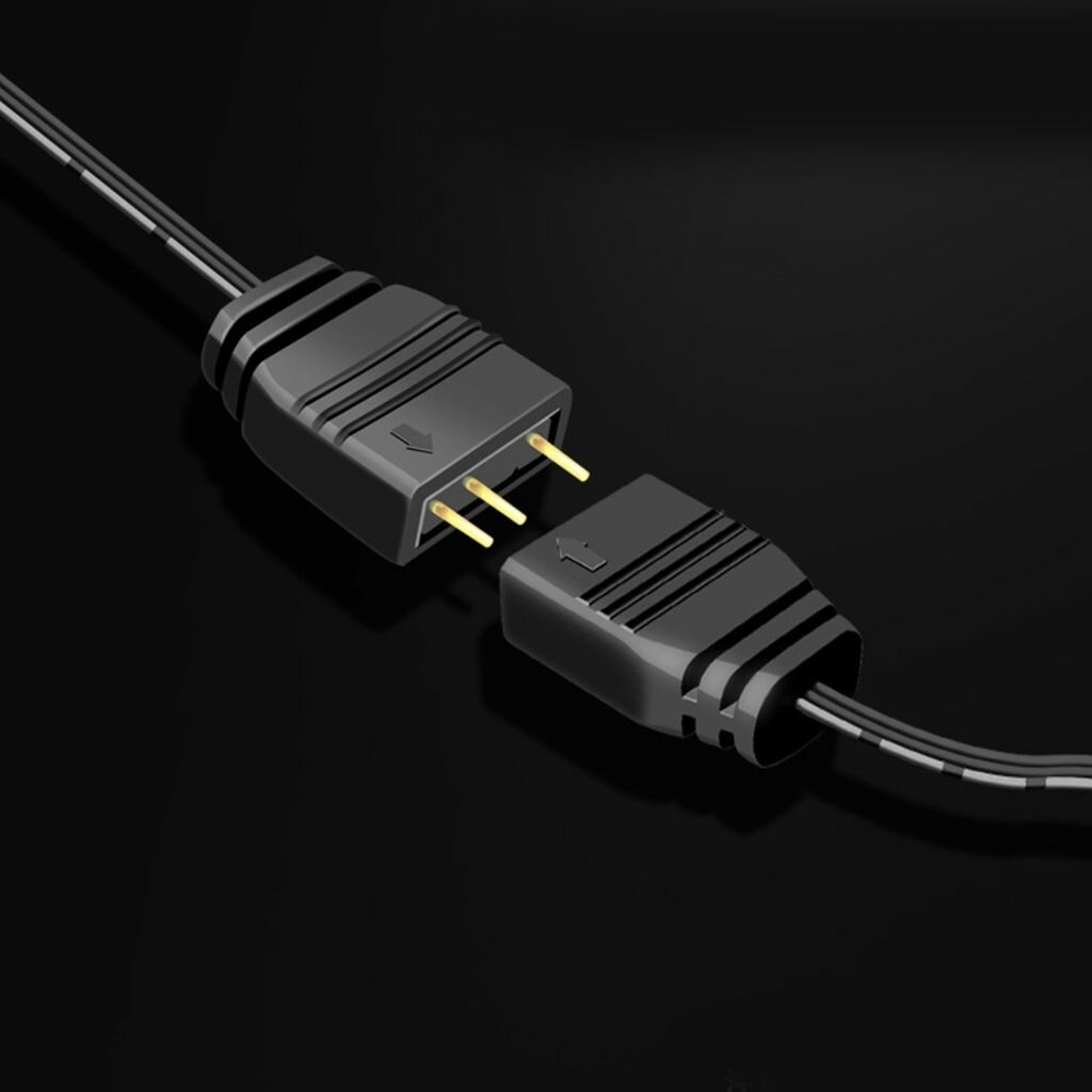 Кабель-разветвитель светодиодной ленты RGB от 1 до 4 портов Разъем ARGB 3-контактный провод 5V