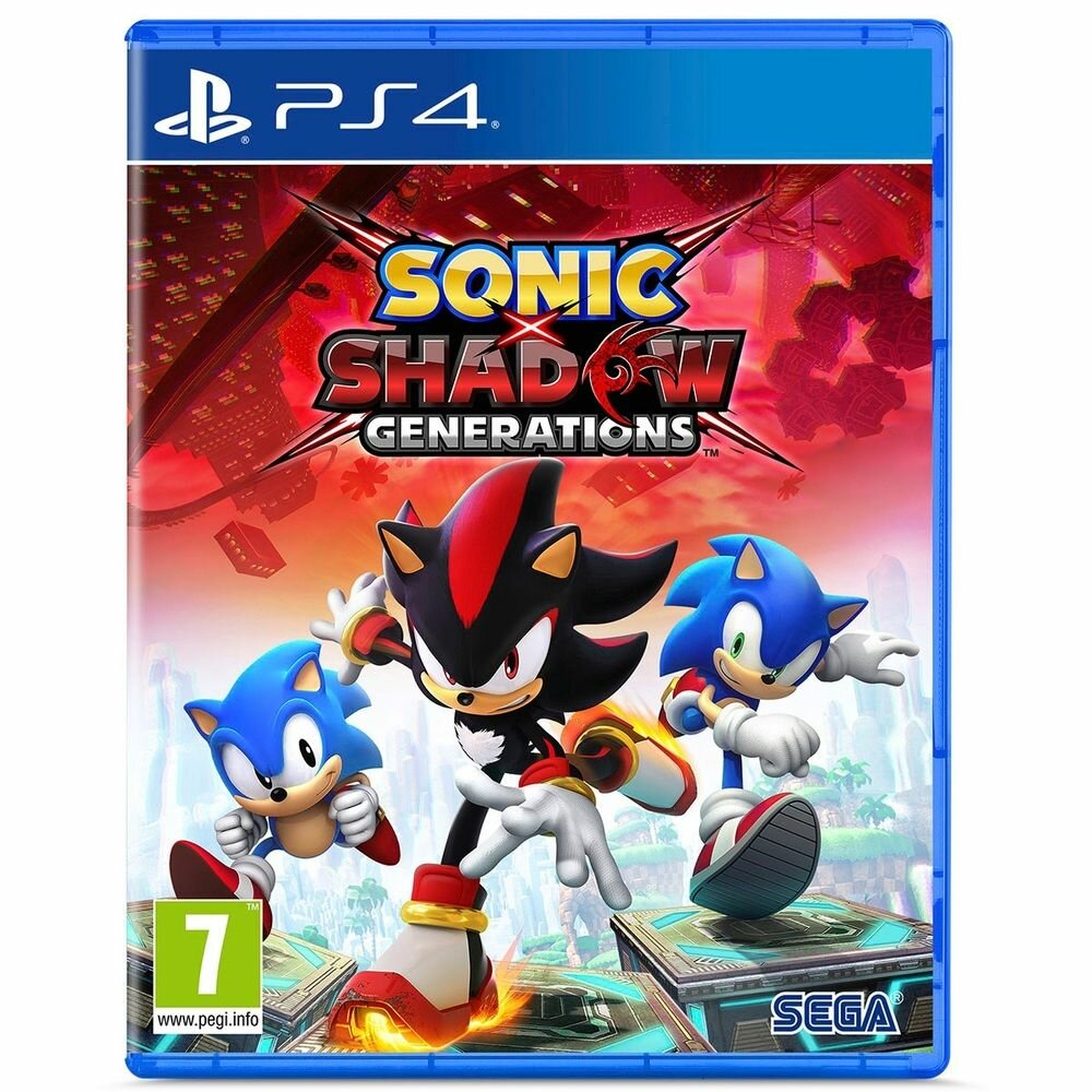 Видеоигра Sonic X Shadow Generations для PS4 (русские субтитры)