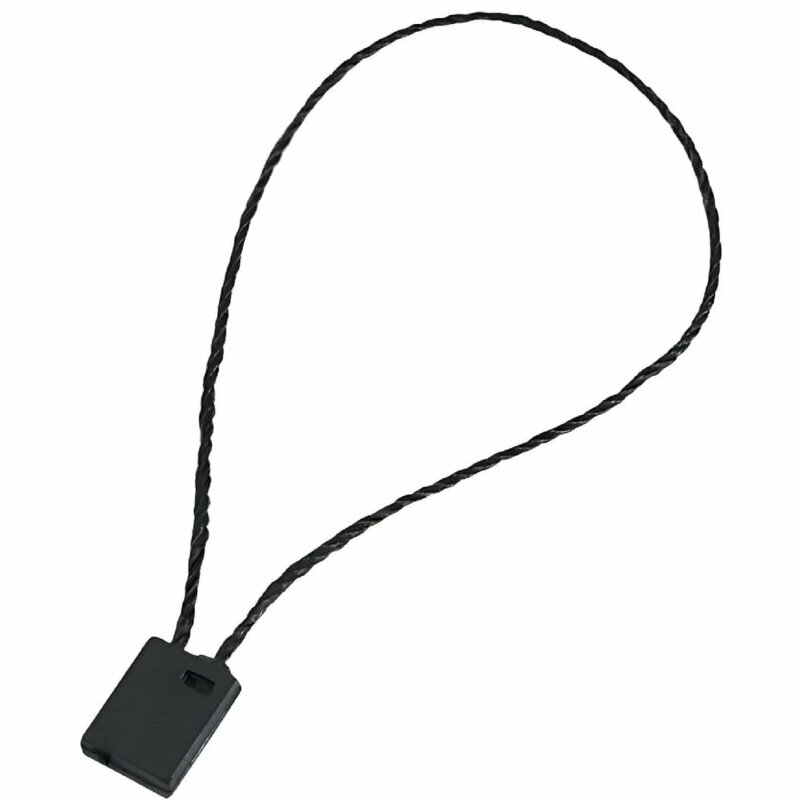 Биркодержатель веревочный 1000шт,  черный, 2177247