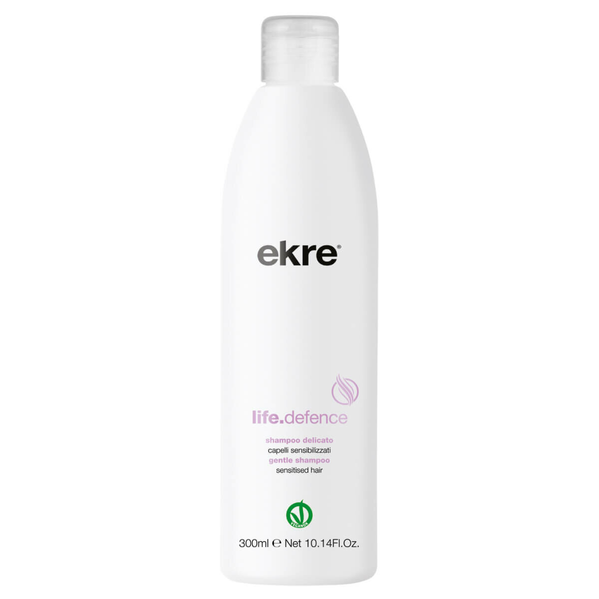 Шампунь защитный для ослабленных волос Ekre Life.Defence Gentle Shampoo, 300 мл