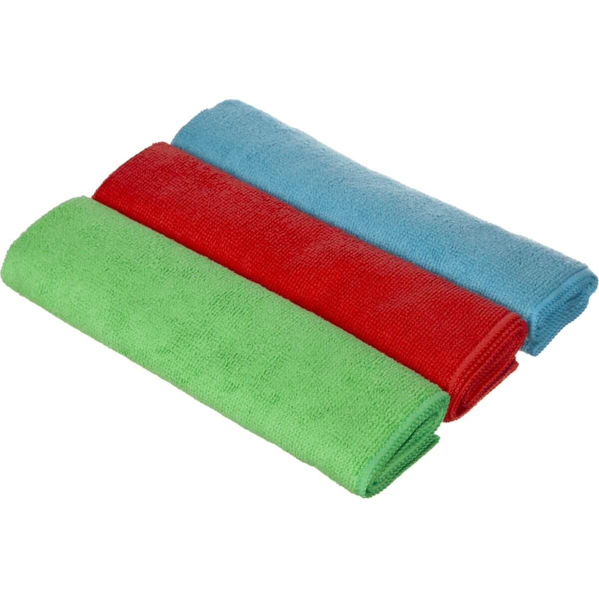 Тряпка для мытья пола универсальная 180г/кв. м, 50х60см, микрофибра, 3шт. (1784654)