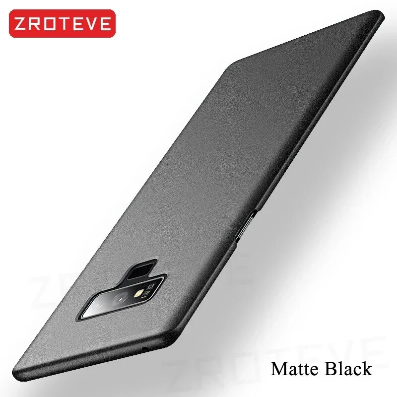 Чехол ZROTEVE для Samsung Galaxy Note 10, черный, матовый