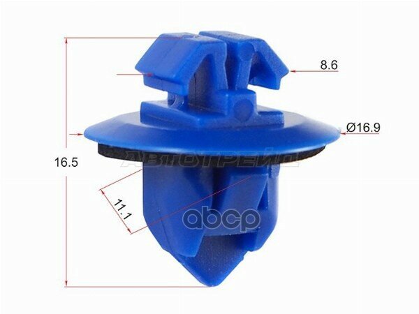 Клипса молдинга кузова TOYOTA/LEXUS (Продажа по 10шт) Sat арт. ST-KJ-2202