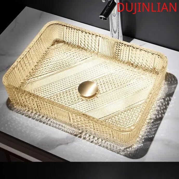 Раковина, Стальные стеклянные материалы, подходящие для дома, гостиницы и т. д.