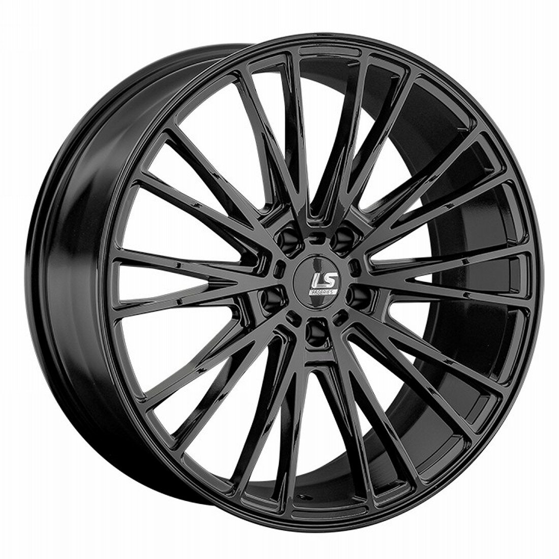 Колесный диск LS FlowForming RC60 9x21 5x120 ET40 72,6 BK литой для автомобиля