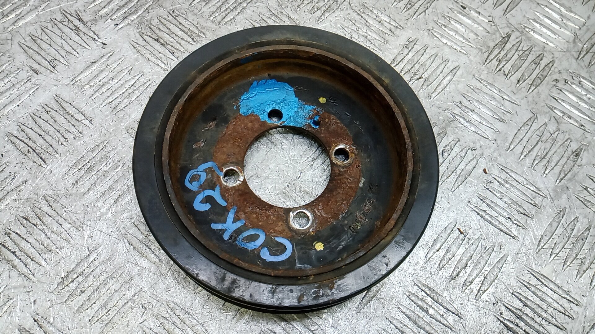 Шкив коленвала демпферный дизельный OPEL ASTRA J, Номер 614172, 55575960