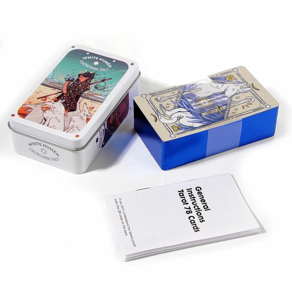 Карты Таро Белого Нумена/White Numen Tarot Tarot+ инструкцией+Подарочная коробка