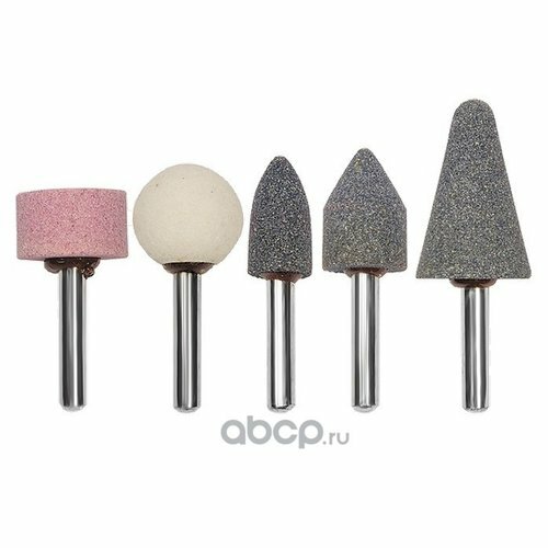 MATRIX 76020 Набор наконечников абразивных для дрели 5пр Matrix 76020