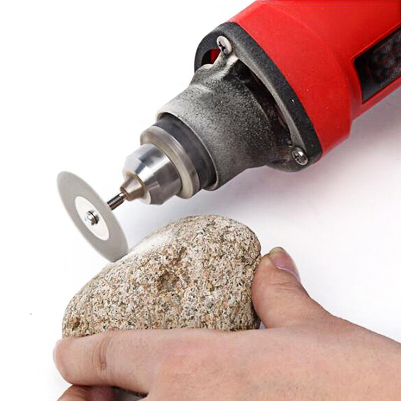 Для Dremel аксессуары вращающиеся инструменты 30 шт алмазные боры 12 шт алмазные пильные диски мини режущие диски сверла для инструмента Dremel