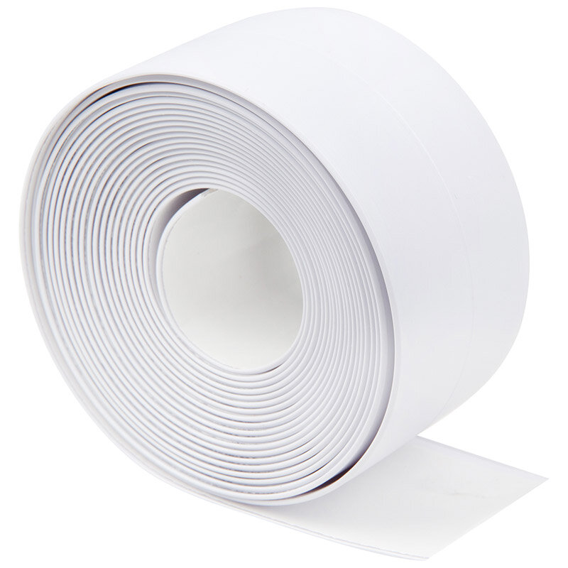Лента углозащитная самоклеящаяся для герметизации швов, акриловая, 38 мм, длина 3,2м, белая