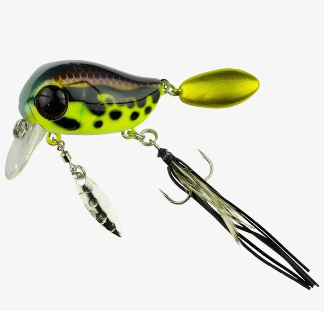 Воблер Jackall Micro Tappy 54F (плавающий, 54мм, 4.8гр) - Dokugaeru