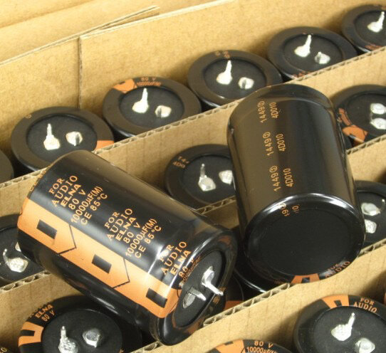 ELNA FOR AUDIO 10000UF80V AUDIO FILTER CAPACITORS 35×50 1шт цена