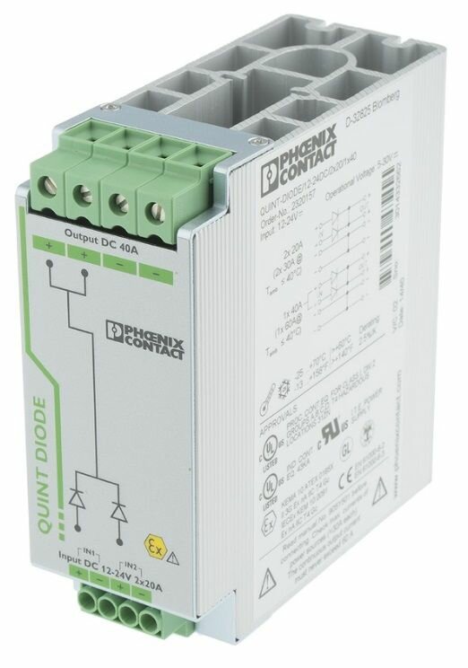 Диод Phoenix contact QUINT-DIODE/12-24DC/2X20/1X40 арт. 2320157