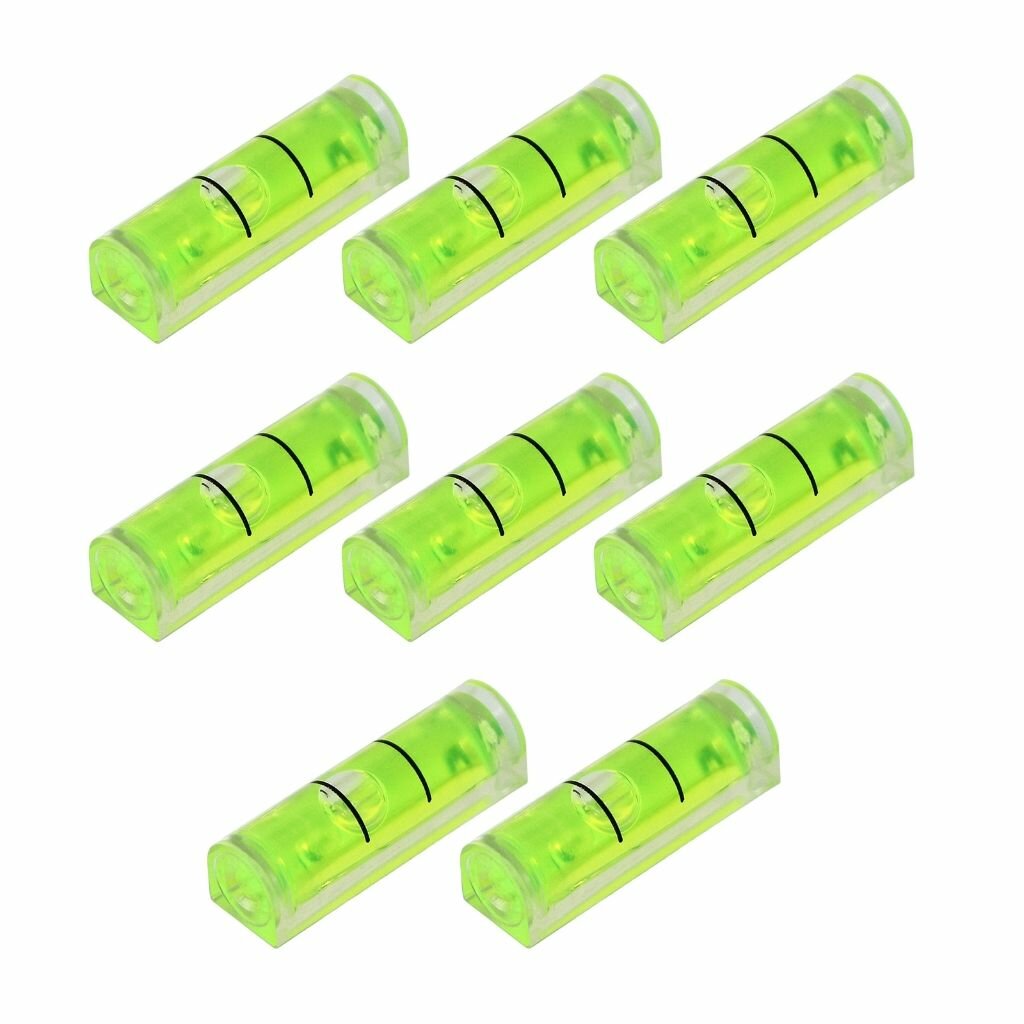 10 шт, квадратная дугообразная поверхность, горизонтальный пузырь