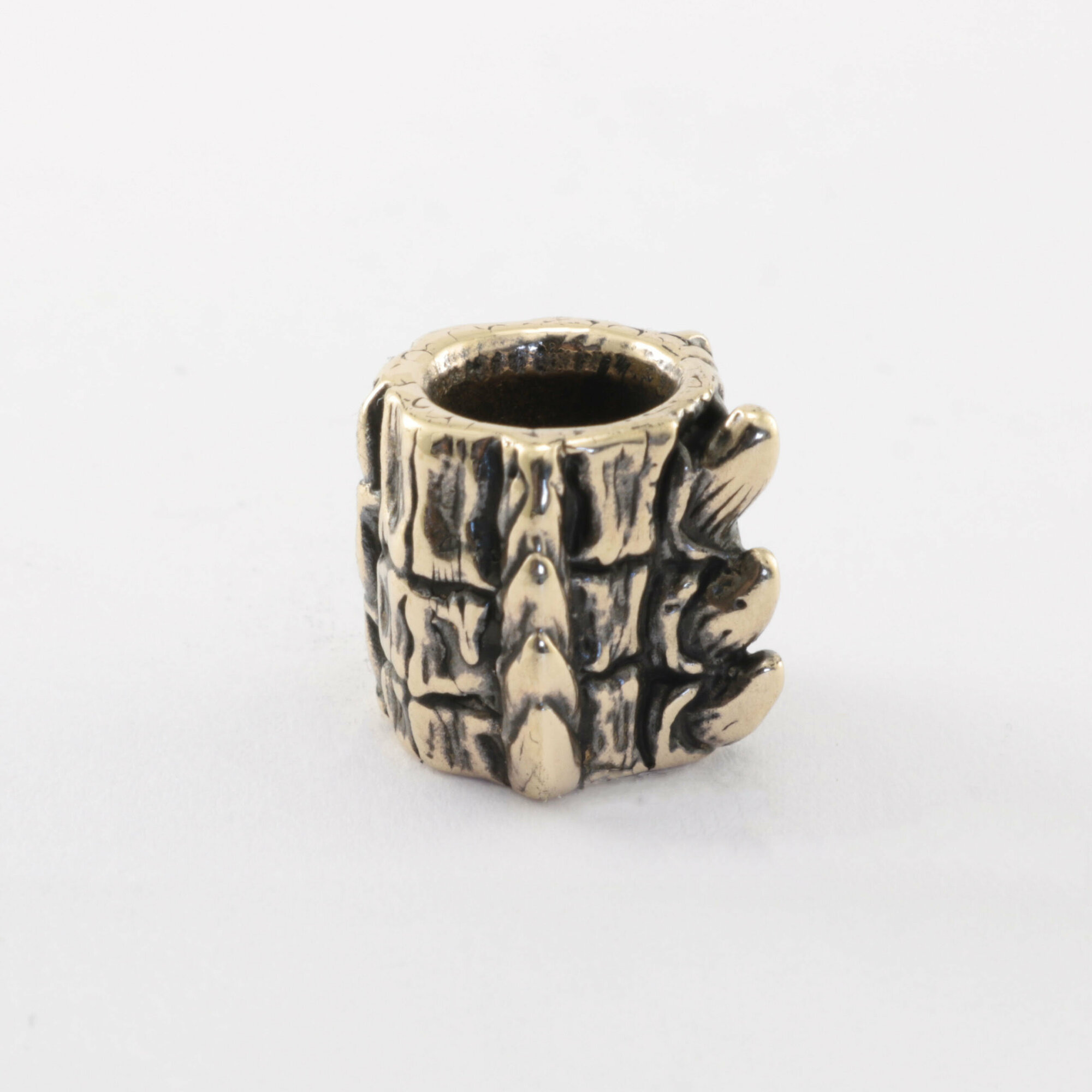 Бусина Хребет Дракона Авторская бронза Рязанская литейная мастерская