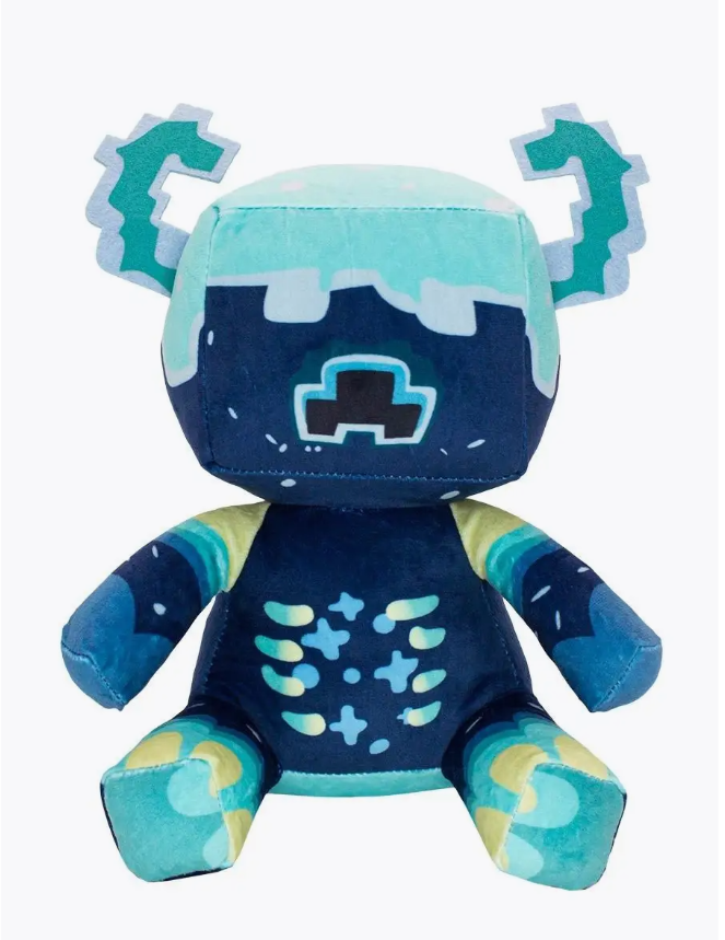 Мягкая игрушка Варден Надзиратель Майнкрафт Minecraft Warden 25 см